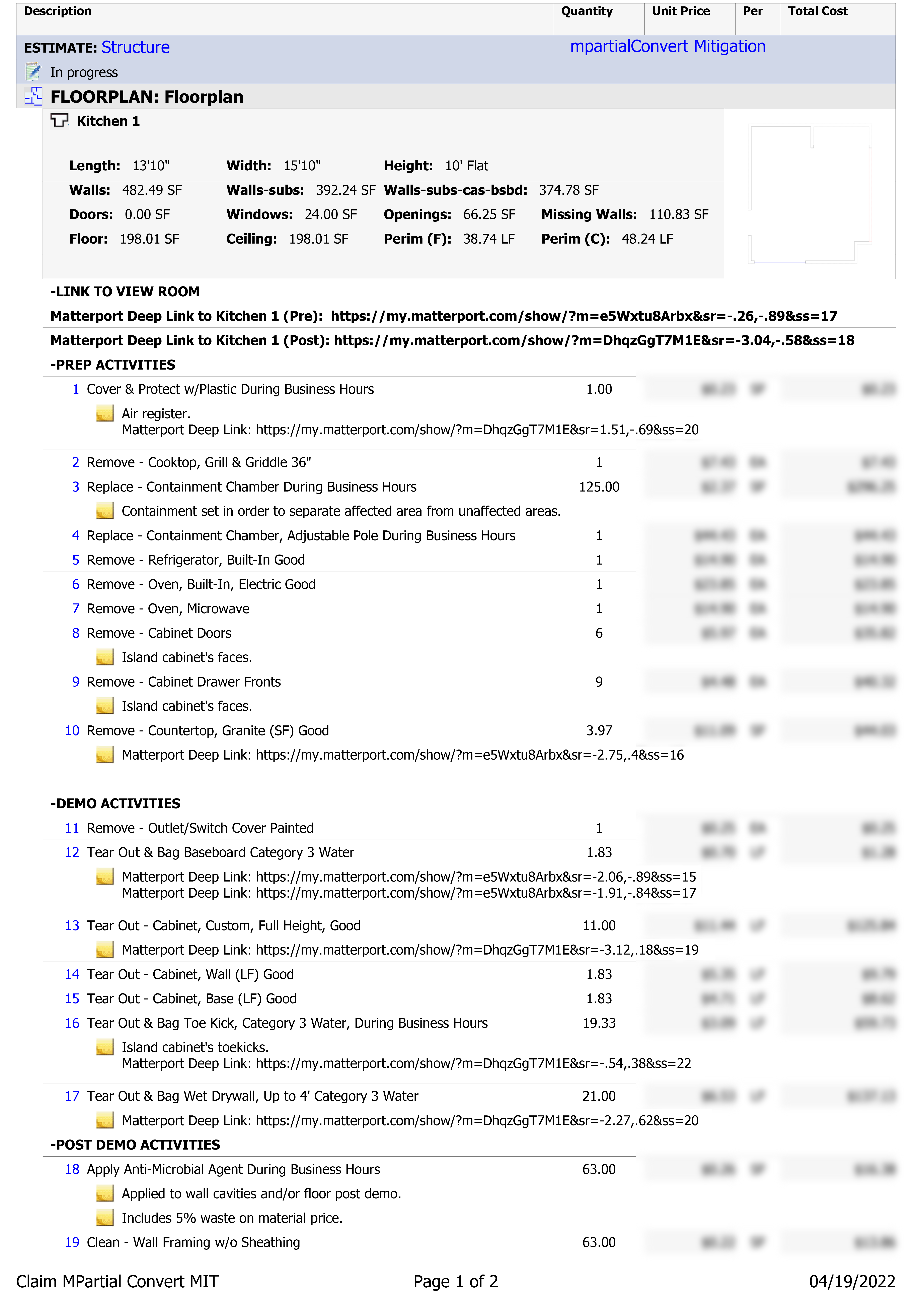 Extract maximum value from Matterport, Xactimate & Symbility Claims ...